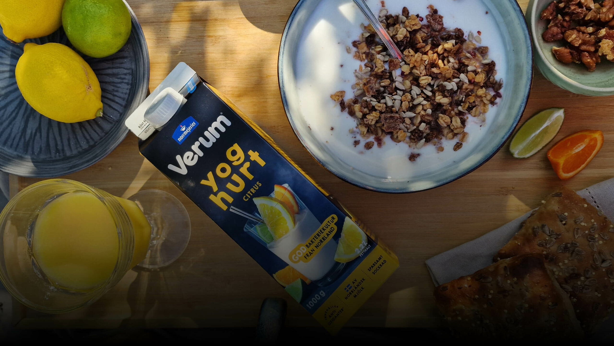 Laktosfri citrusyoghurt - Smakfull och hälsosam - Verum